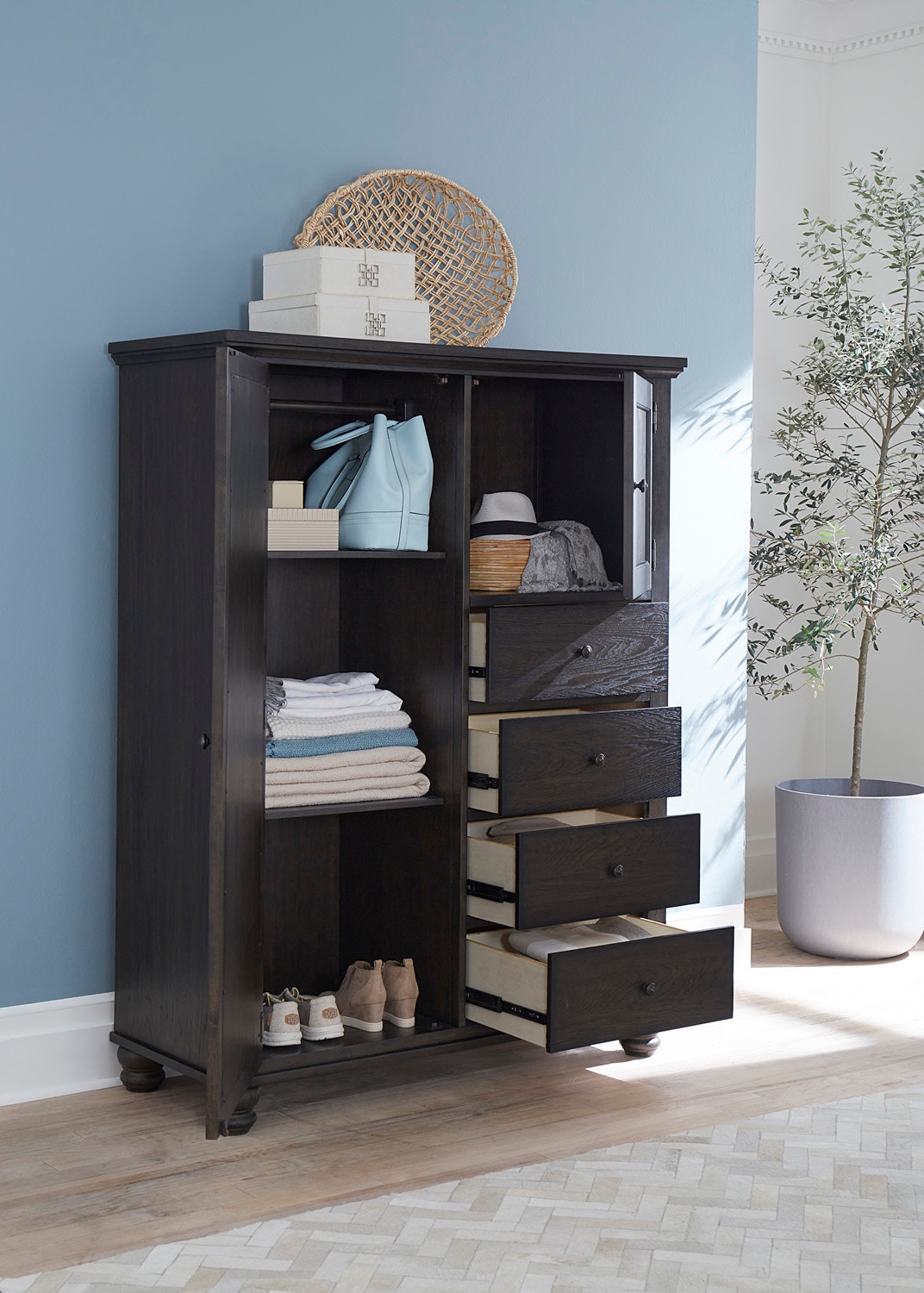 aspenhome Bedroom Chiffarobe ICB-459-PPR-1 - Brownlee's Furniture ...