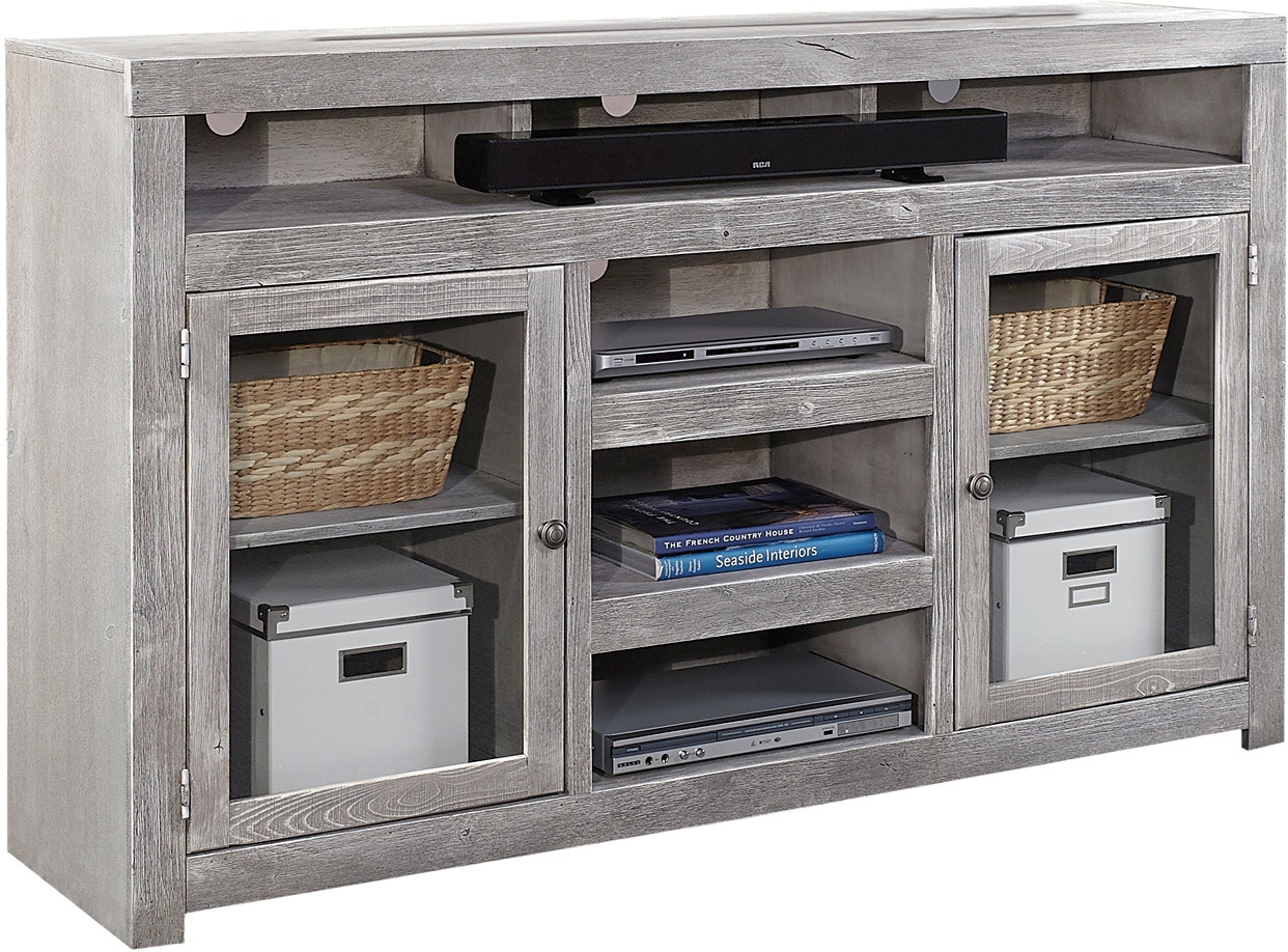 aspenhome Living Room 65" Highboy Console with 2 Doors WDY1244-LIM ...