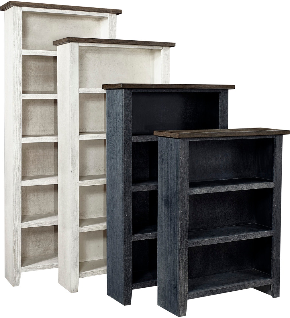 48 Inch Bookcase with 2 fixed shelves HWME3448MBL