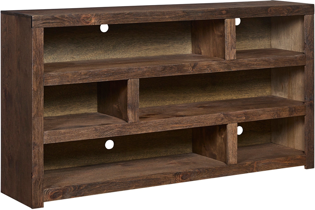 aspenhome Mackenzie 73 Inch Highboy Open Console WMPP1373-VBK ...