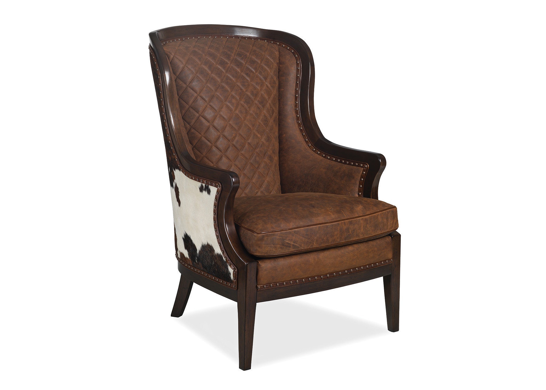 Hancock and Moore Living Room Neko Quilted Wing Chair 5460-1-Q ...