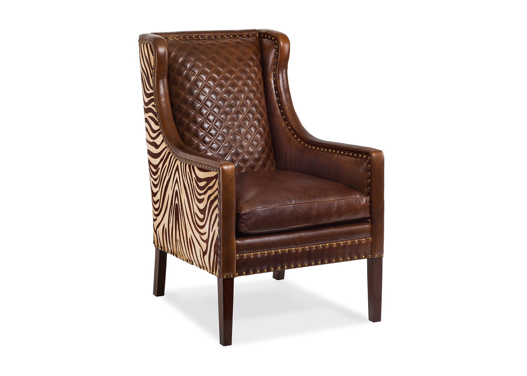 Hancock and Moore Living Room Brogan Quilted Back Chair 6113-Q ...
