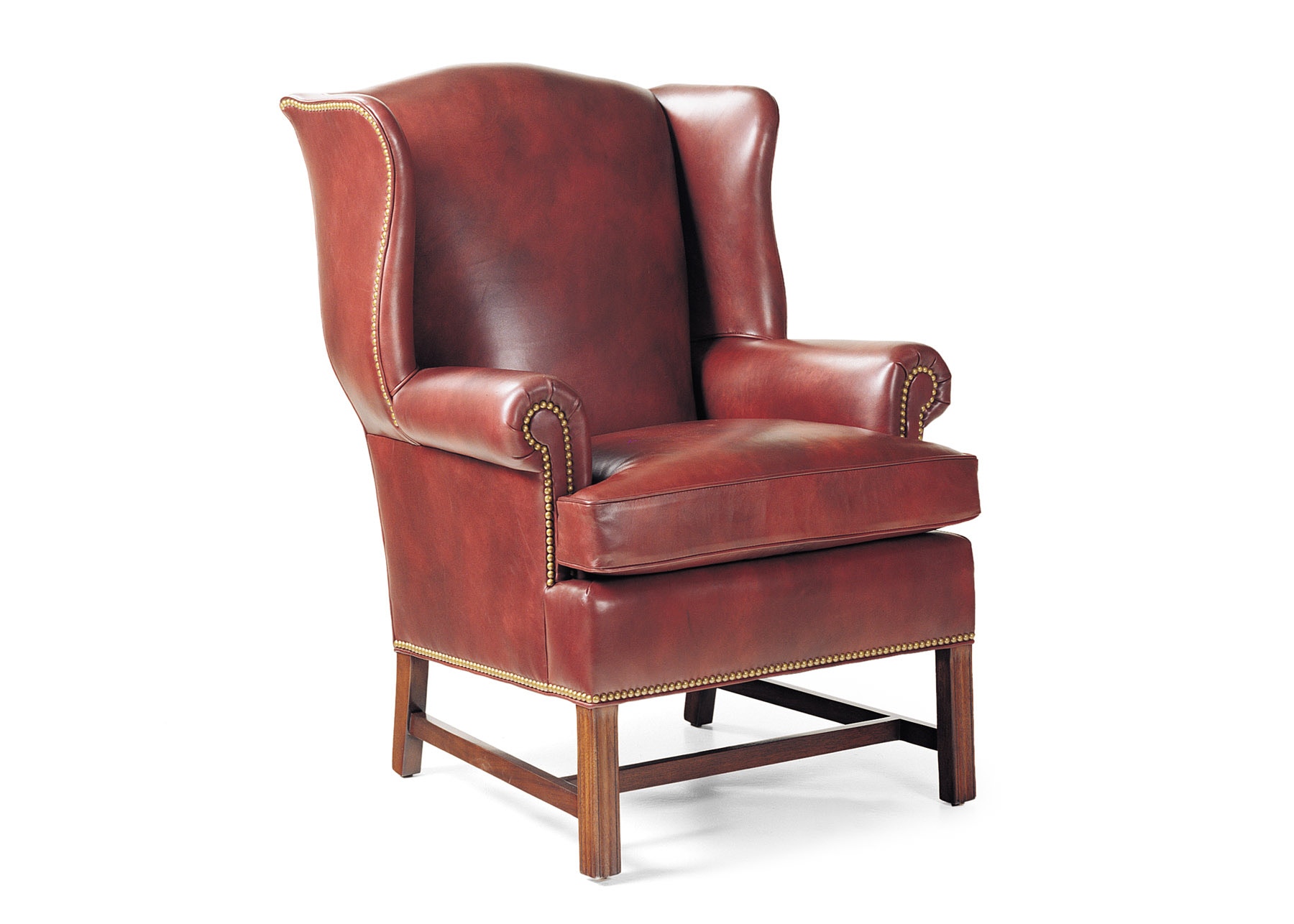 Hancock and Moore Living Room Raleigh Wing Chair 8352 - Grace Furniture ...