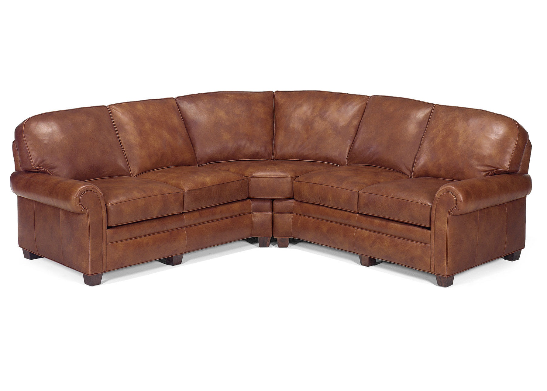 Hancock and Moore Living Room City Sectional 9839 Sectional | Hickory ...