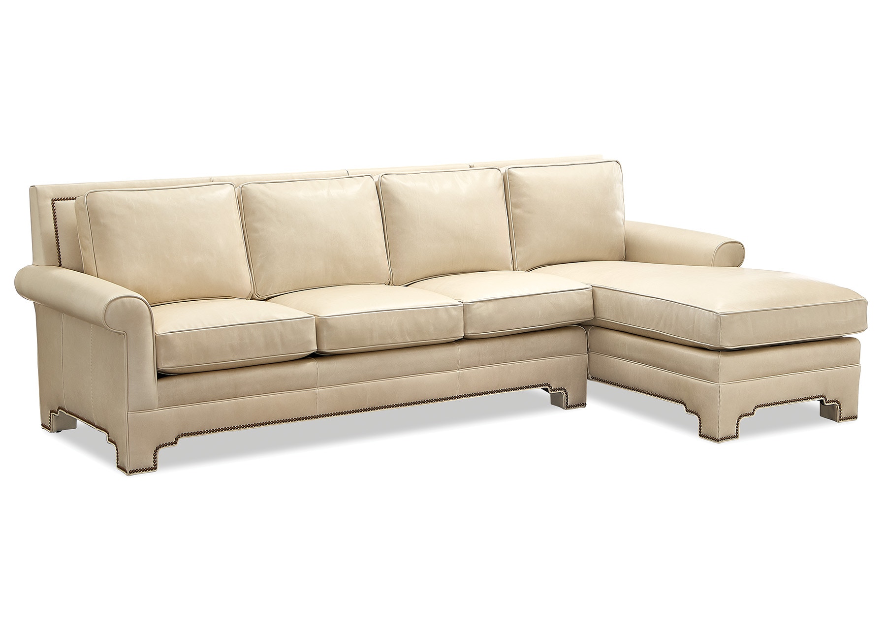 Hancock and Moore Living Room Flossie Sectional CJ6815 Sectional ...