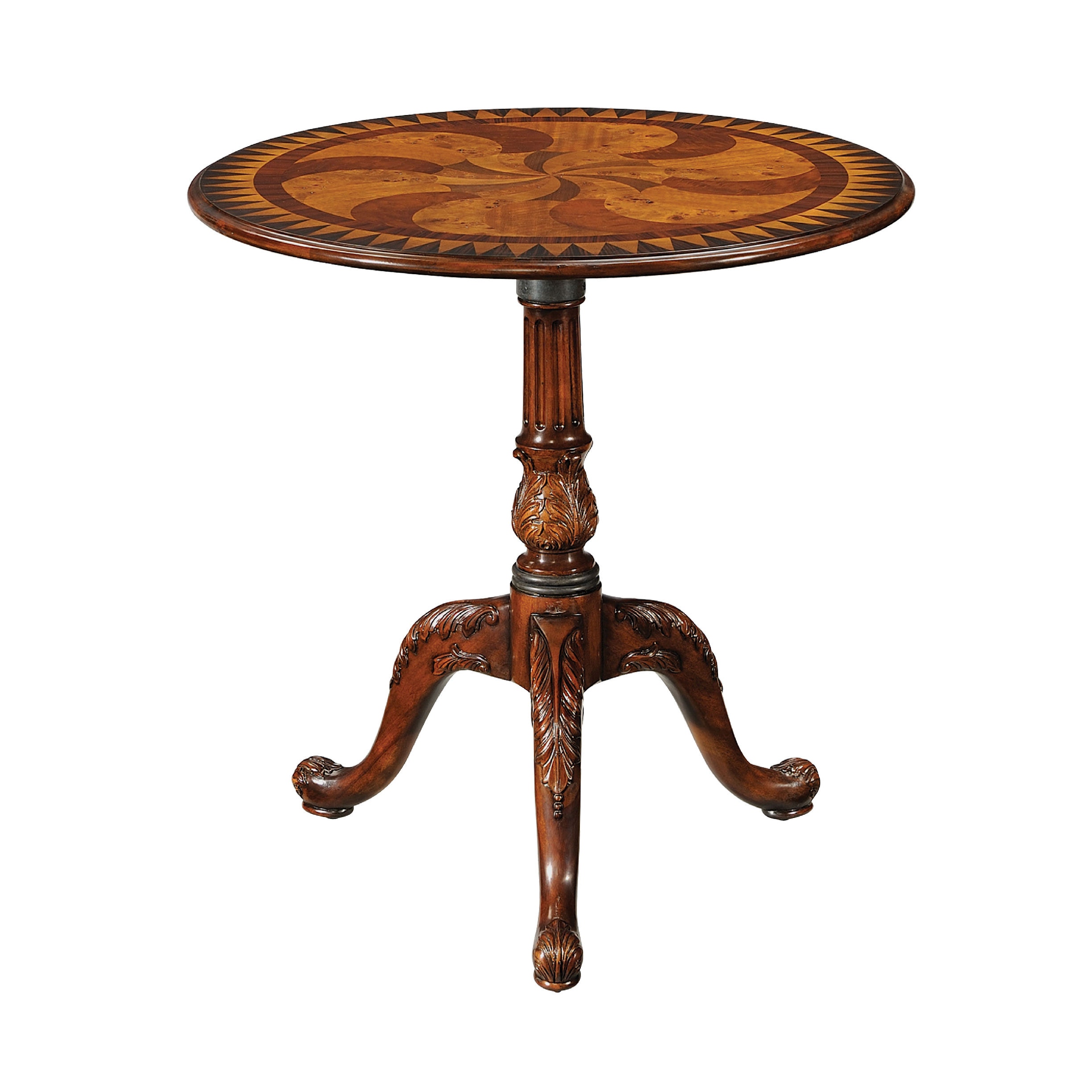 Theodore Alexander Living Room The Swirl-Top Table 5005-216 - Alyson ...