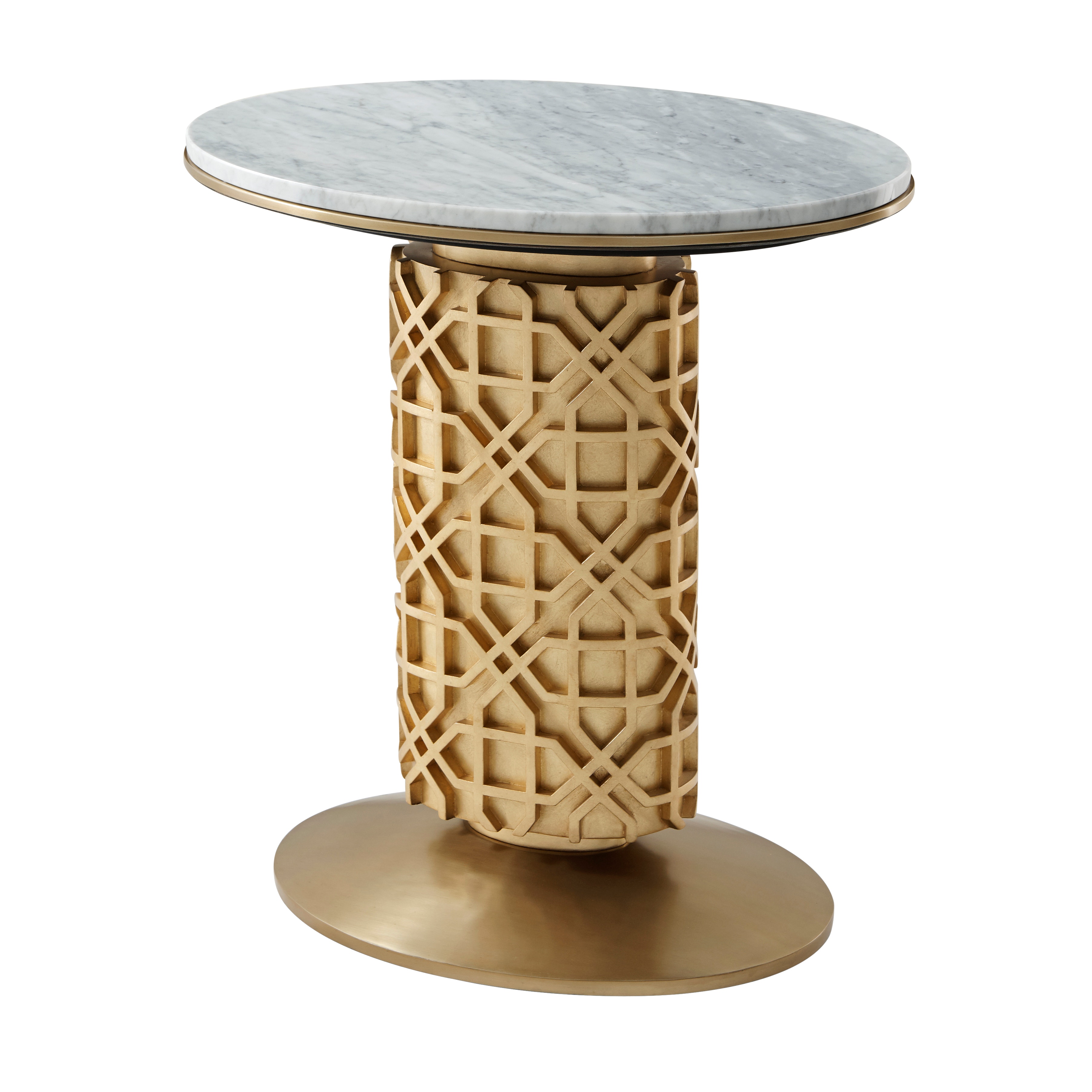 Theodore Alexander Living Room Colter Side Table 5042-006 - Douds ...