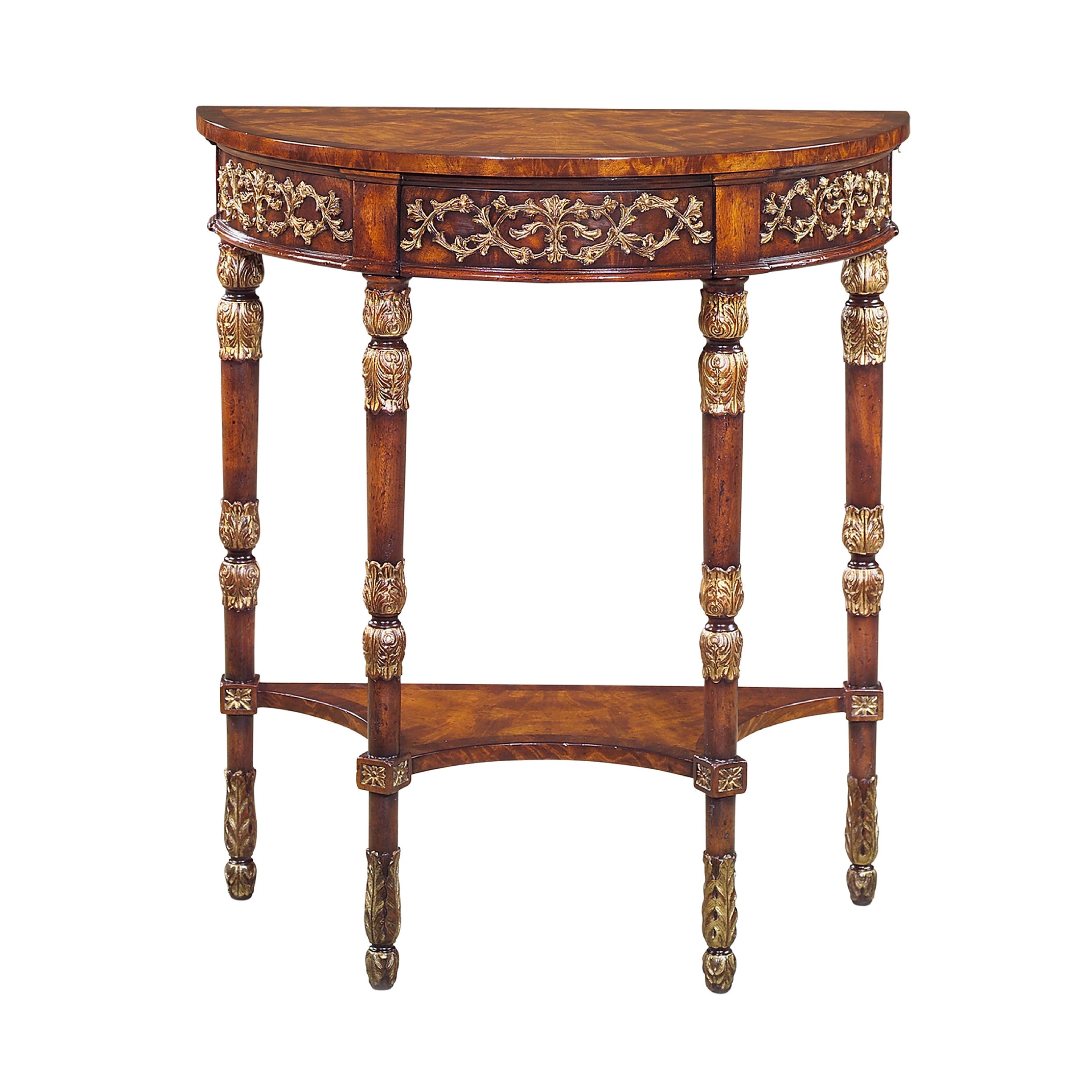 Theodore Alexander Living Room Beauty Of Leaves Console Table 5300-083 ...