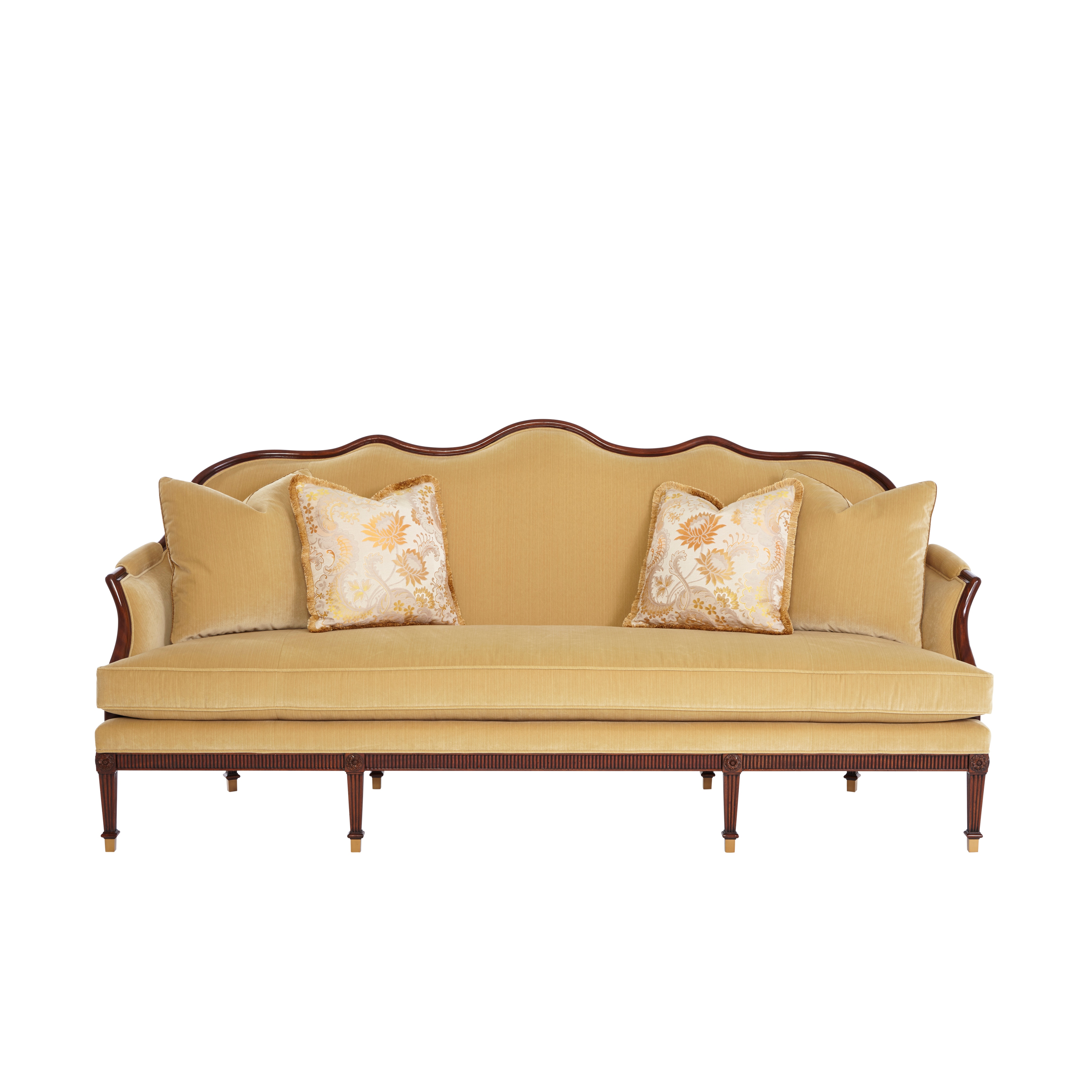 Theodore Alexander Living Room The Afternoon Visit Sofa A482 | Hickory ...