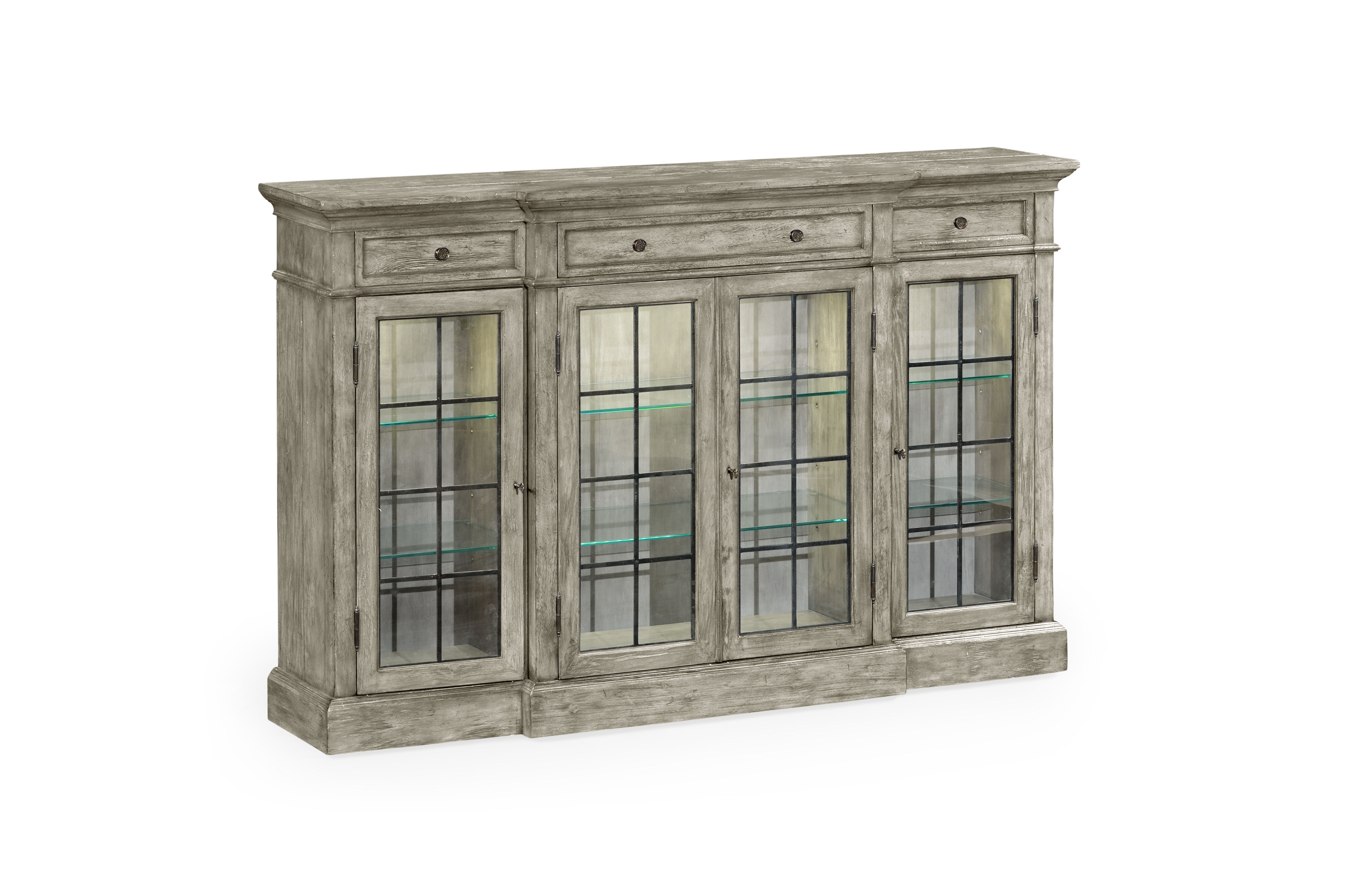Light grey display cabinet store