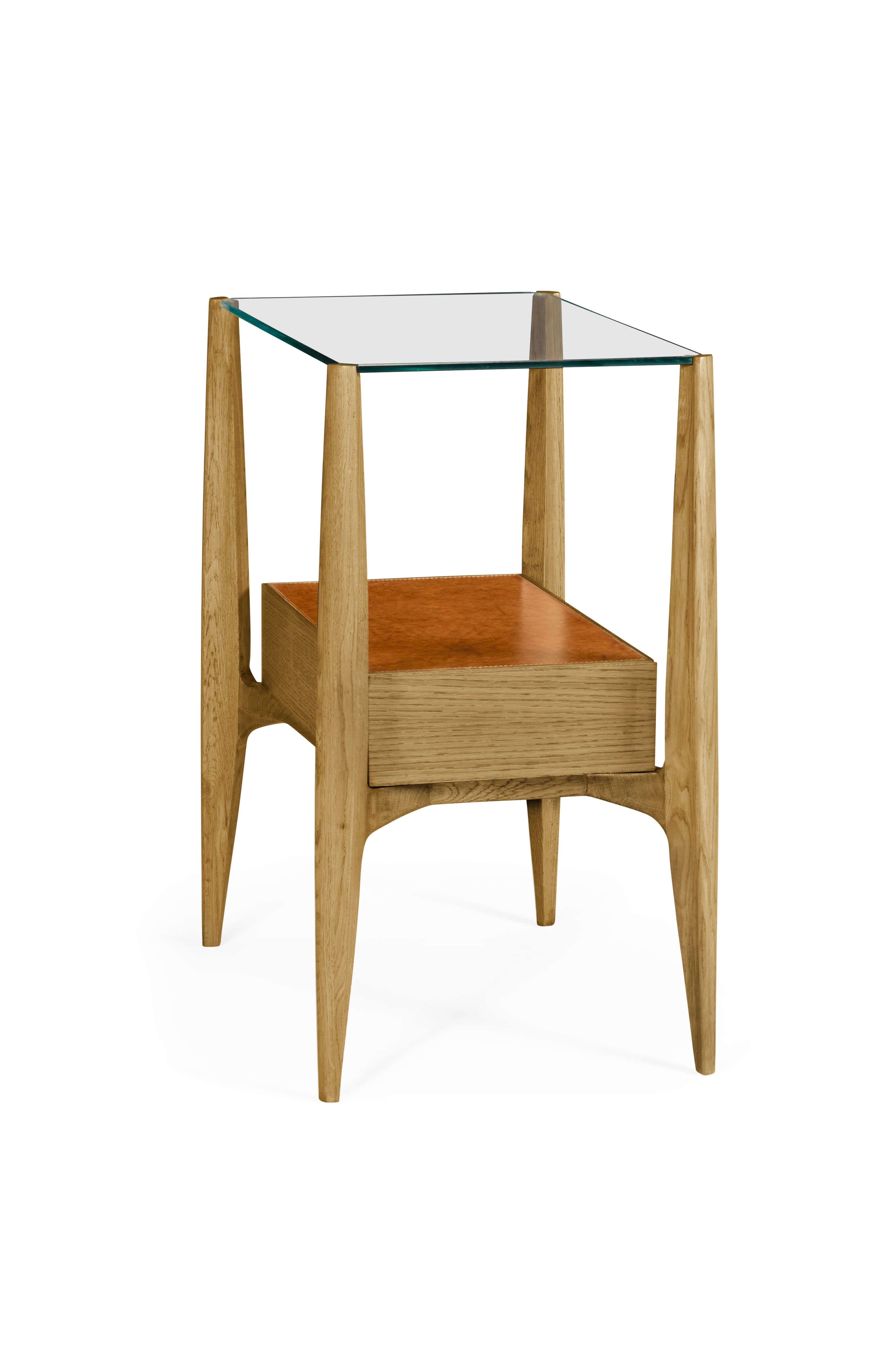 Jonathan Charles Living Room Rectangular Architects End Table With ...