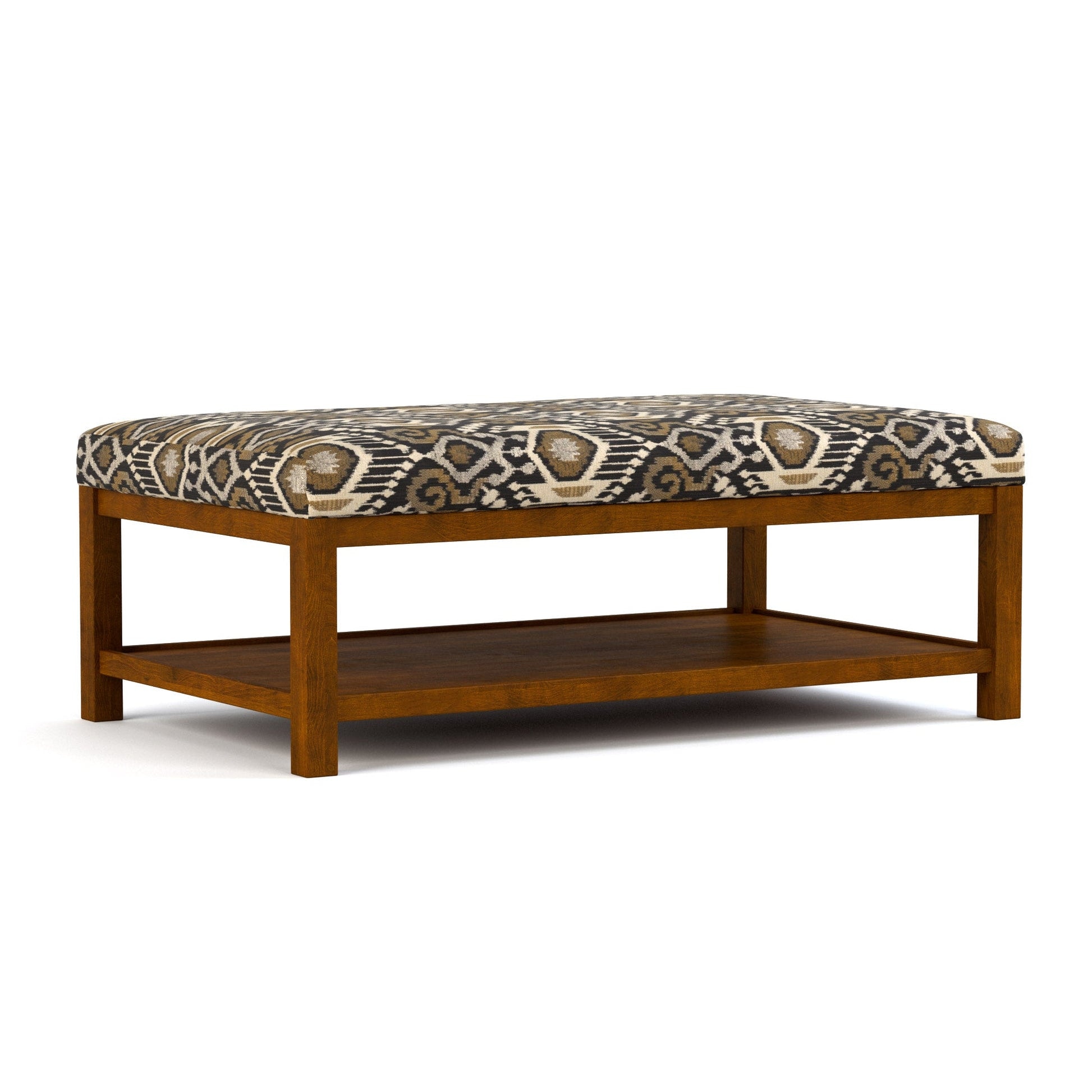 Stickley Living Room Ottomans Origins Rectangular Cocktail Ottoman ...