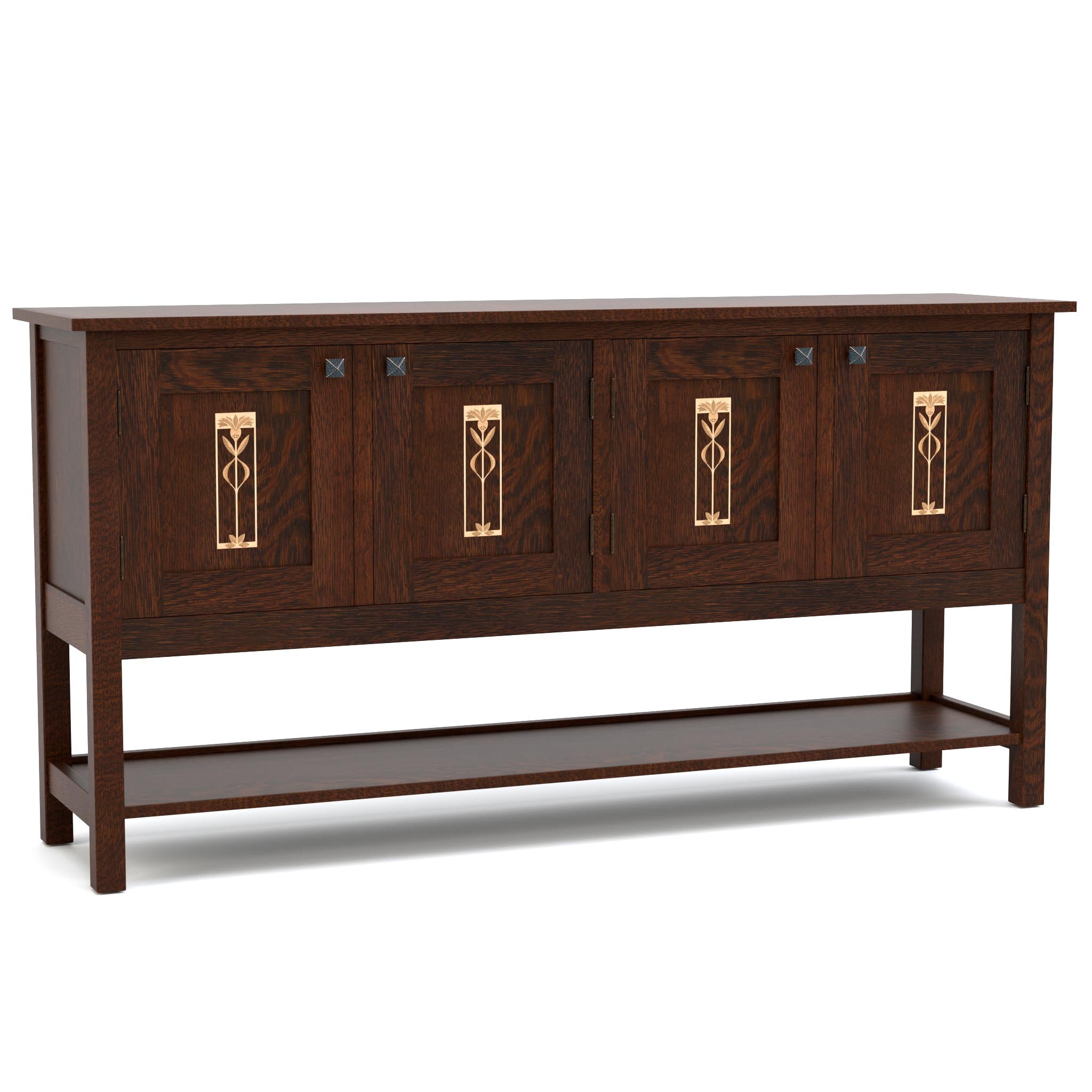 Stickley Living Room Meadowflower Four-Door Sideboard 89-1922-PR ...