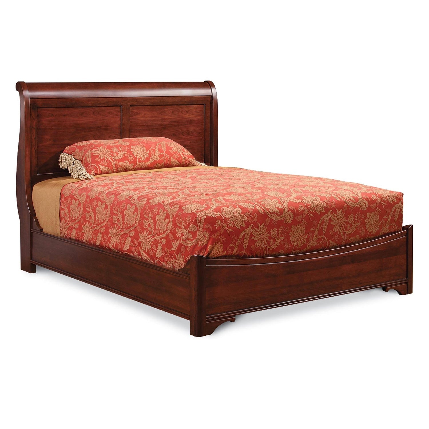 Stickley Bedroom Marseilles Sleigh Bed NS-137-1006-K | Hickory ...