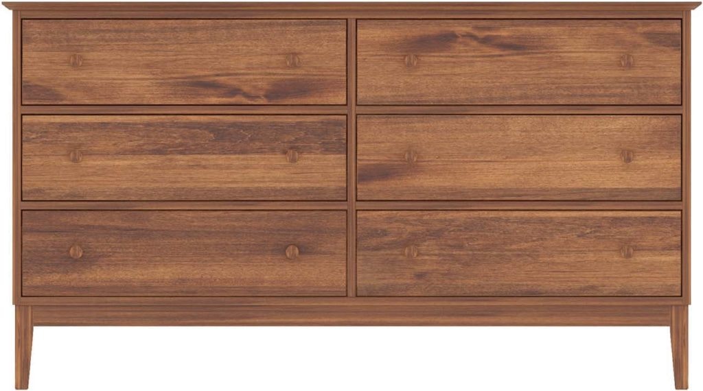 Stickley Furniture Bedroom Gable Road Six-Drawer Dresser 550-440-802-O1 ...