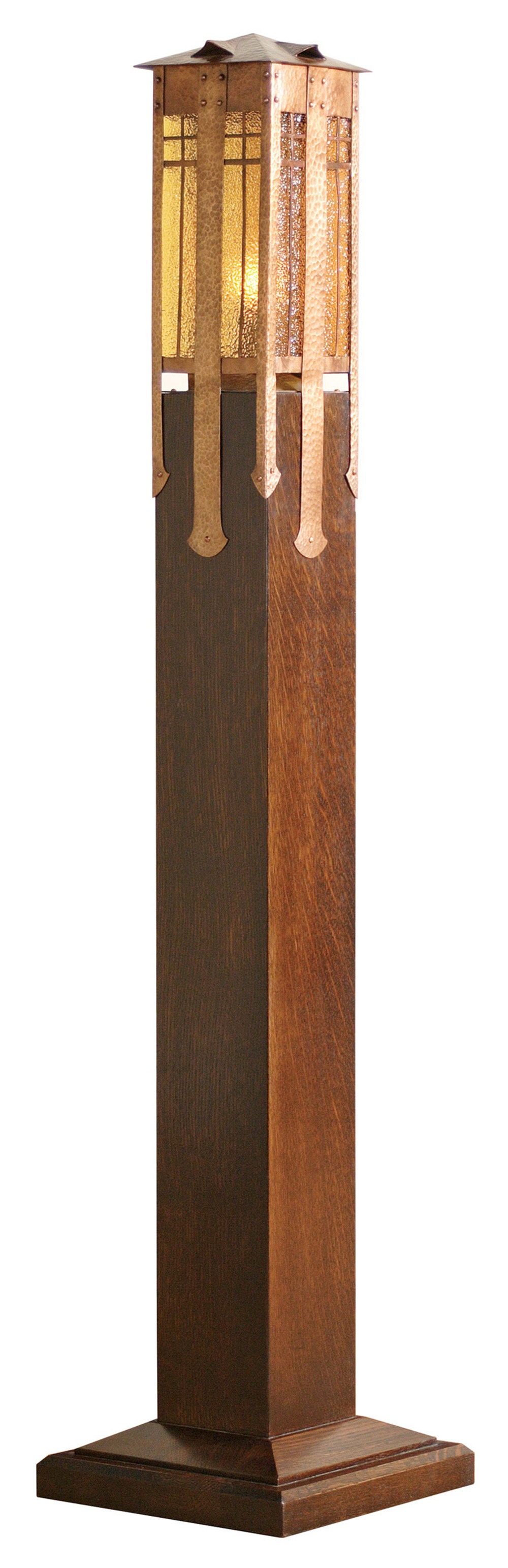 Stickley Lamps and Lighting Gus Newel Post Lamp 89-1703 - Feige's ...