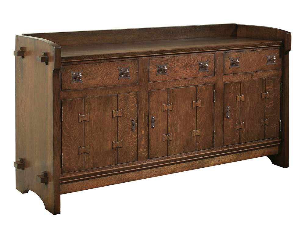 Stickley Mission 75 W 3 Door Sideboard is available in the Sacramento CA area from Naturwood