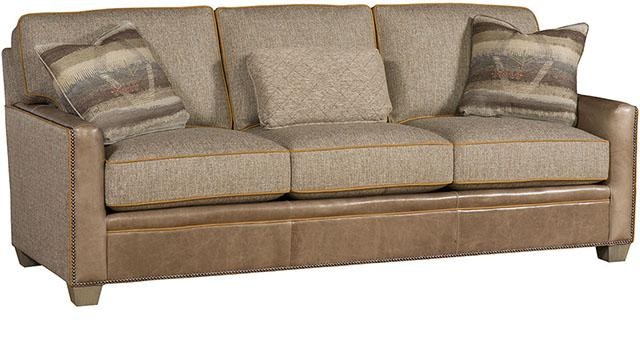 King Hickory Living Room Benson Sofa 4775-PLG-LF - Mountain Comfort ...