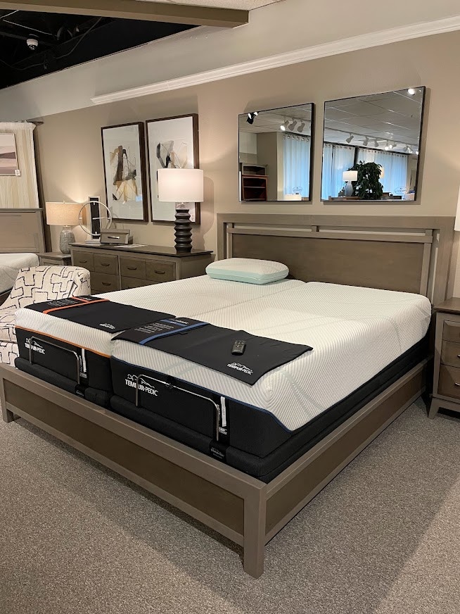 Whittier Wood Products Ellison Ellison King Panel Bed 2213AST ...