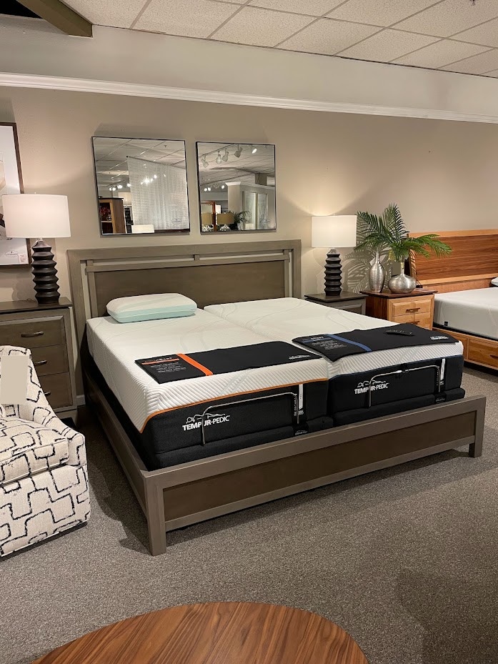 Whittier Wood Products Ellison Ellison King Panel Bed 2213AST ...