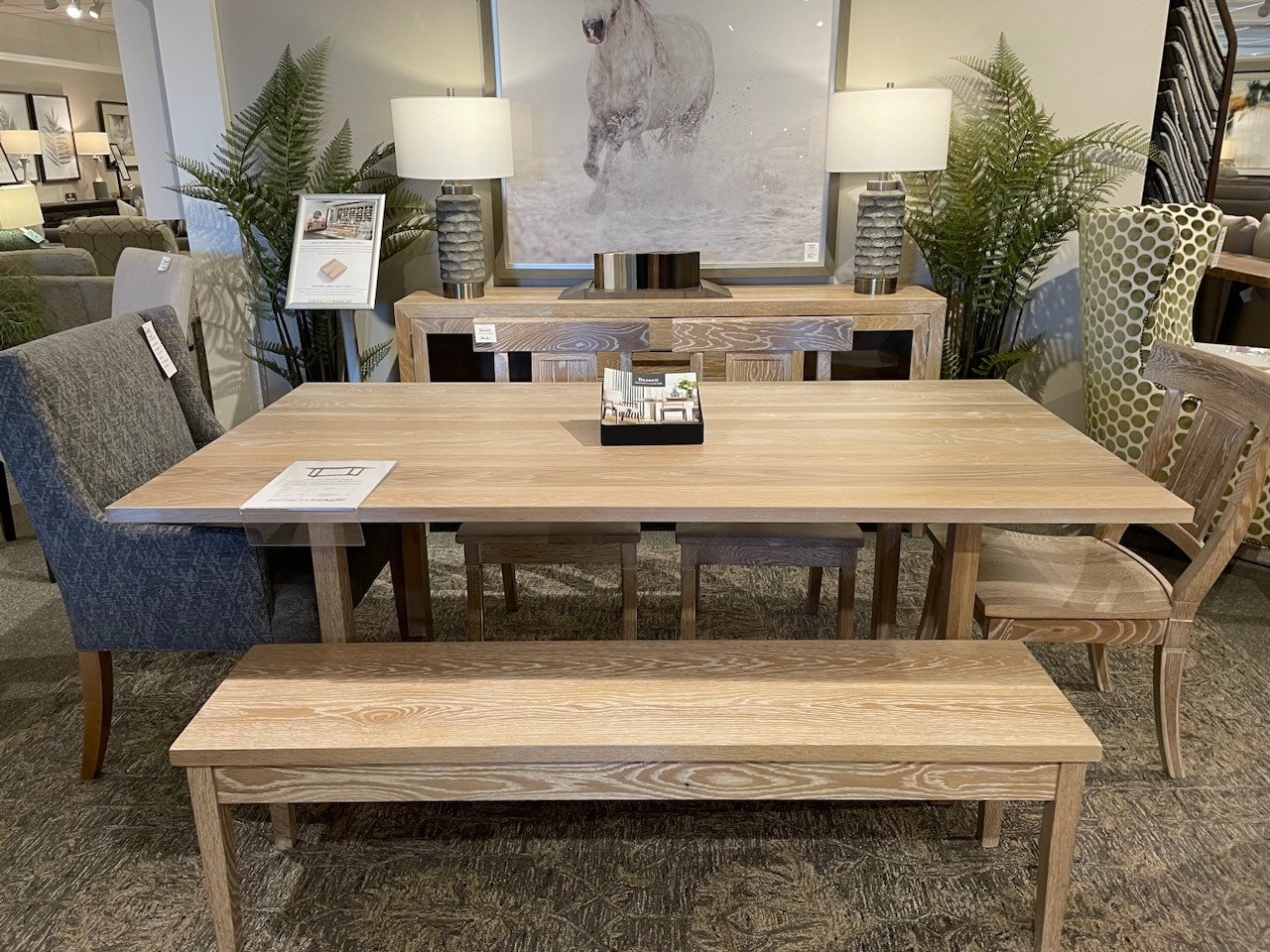 Bassett Benchmade Liam Liam Base for Rectangular Table 4121-TB78 ...