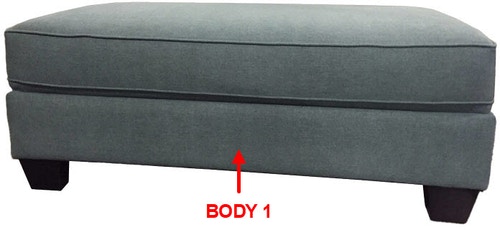 Stanton Furniture Rect. Cktl Ottoman 44843 - Portland, OR | Key Home ...