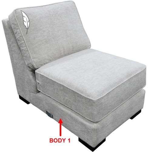 Stanton Furniture Armless Chair 57518 - Portland, OR | Key Home Furnishings