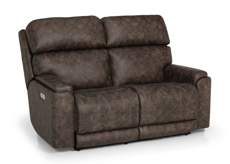 Stanton Furniture Power Headrest and Lumbar Reclining Loveseat 82352B ...
