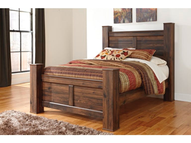 Ashley Quinden Queen Poster Bed B246-67-64-61-98 - Portland, OR | Key ...