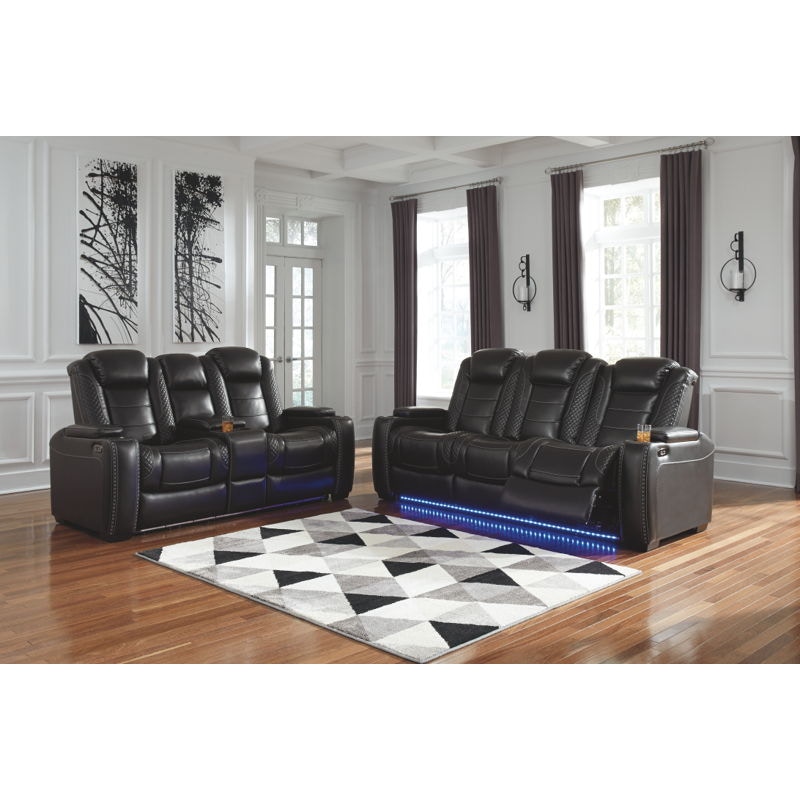 Ashley Party Time Party Time Power Reclining Sofa 3700315 - Portland ...