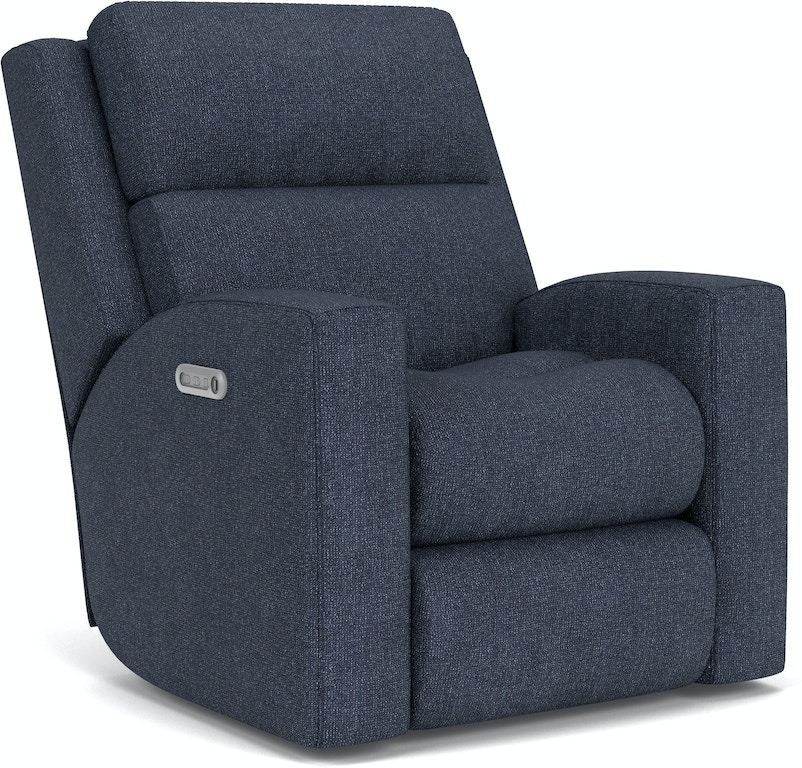 Flexsteel Score Power Recliner with Power Headrest and Lumbar 2805-50L ...