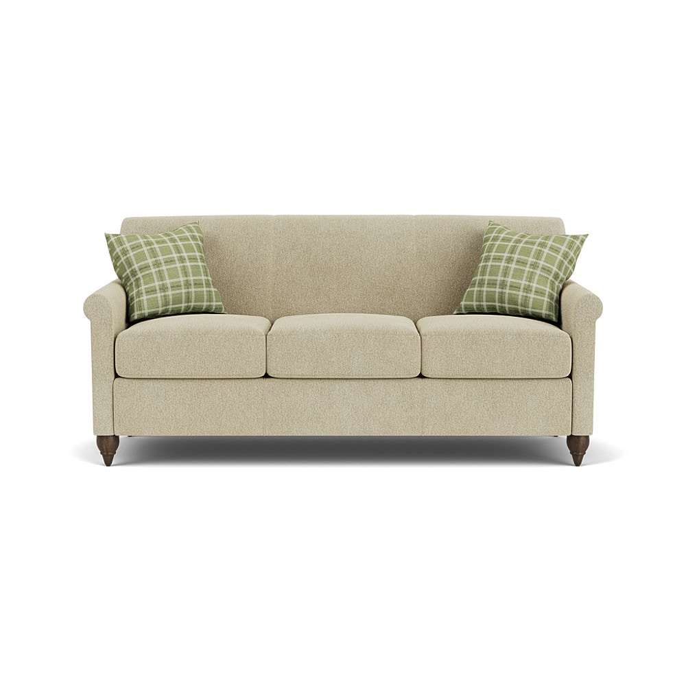 Flexsteel tight back sofa store