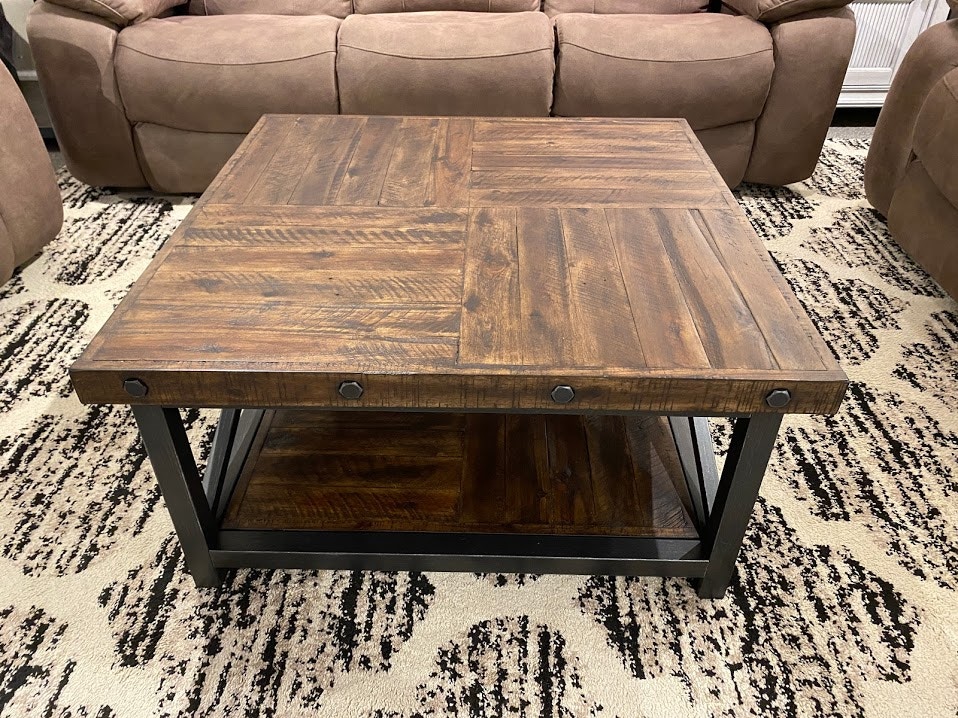 Flexsteel Carpenter 6722-032-Coffee Table, Square 6722-032 - Portland ...