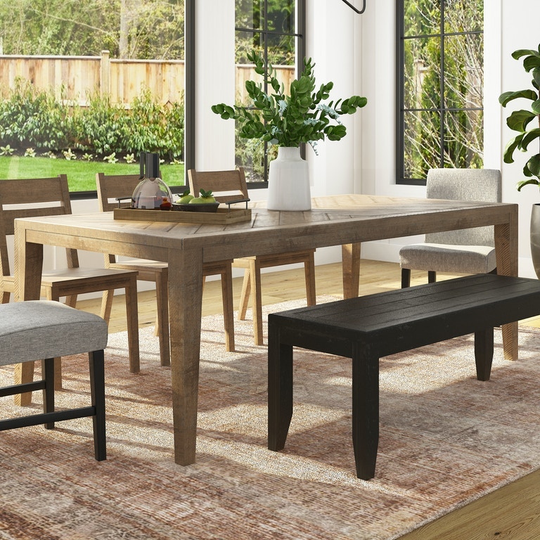 Flexsteel Chevron Rectangular Dining Table W1003 831 Portland Or