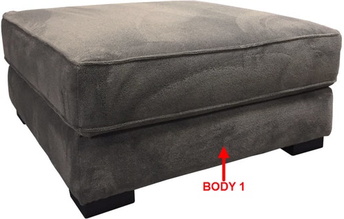 Stanton Square Cocktail Ottoman 41729 - Portland, OR | Key Home Furnishings