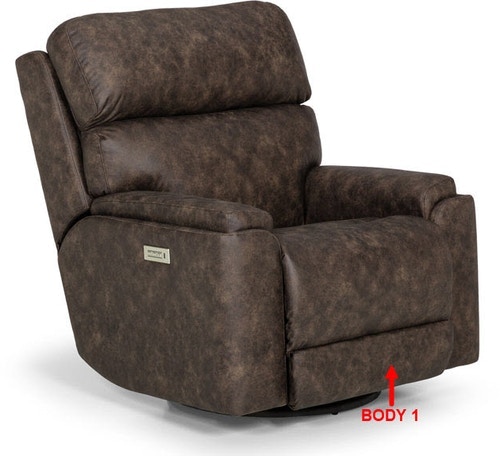 Stanton Furniture Power HR/Lumbar Recl. Cons Love 82385B - Portland, OR ...