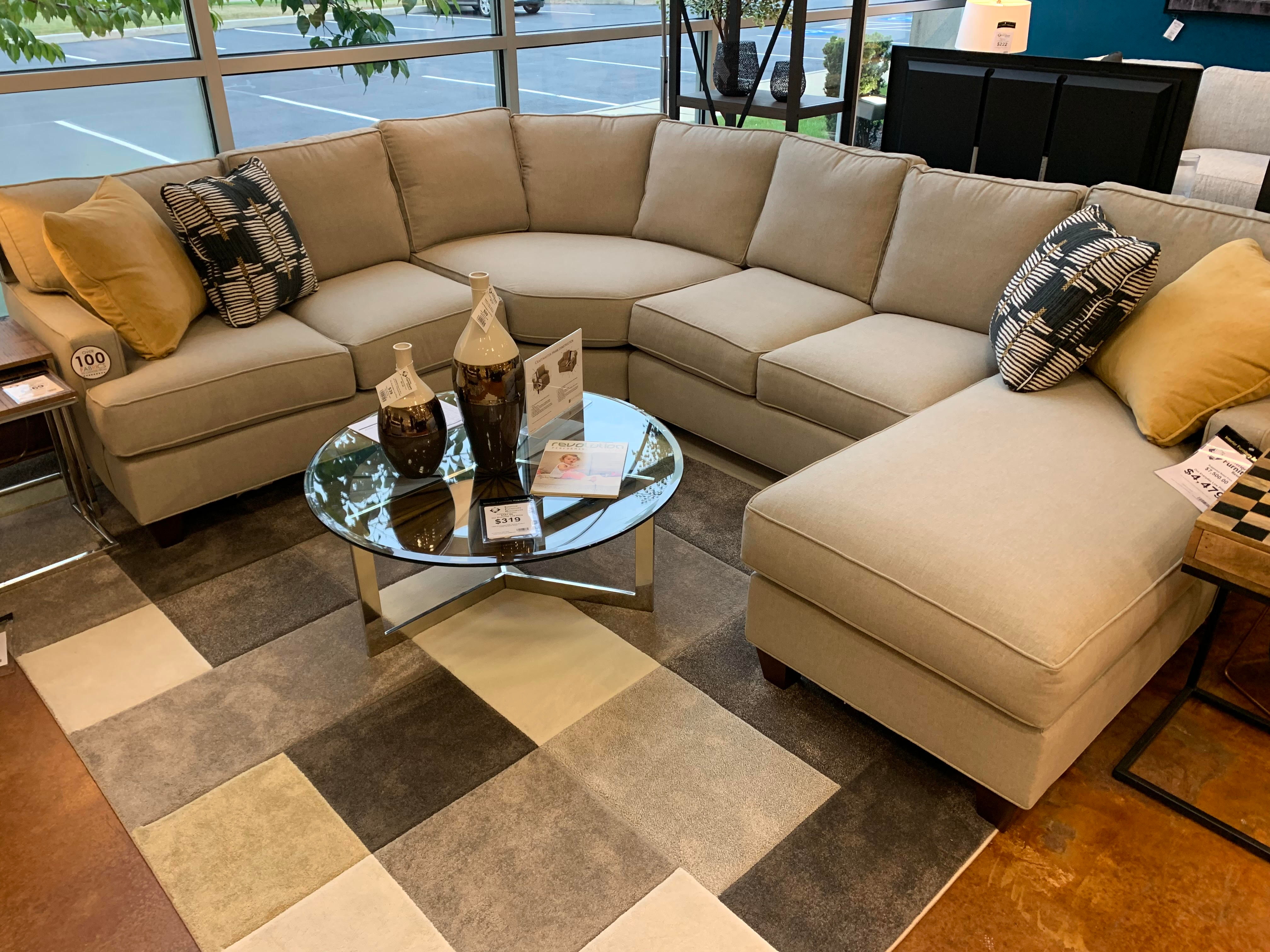 Craftmaster Craftmaster C9 4 pc. Sectional - Interior Furniture ...