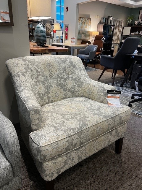 IFR Clearance Previously Leased Accent Chair by Klaussner K71800M Interior Furniture