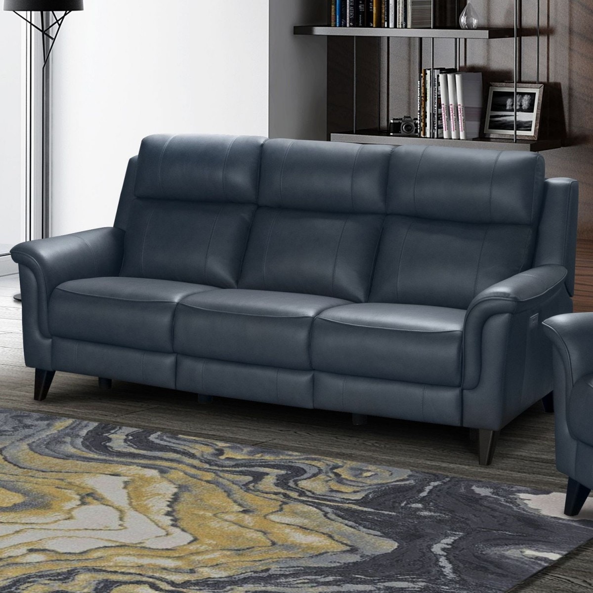 Barcalounger Corp X Kester Sofa Recl/Pwr Hdrt 39PH-3716-3727-44 ...