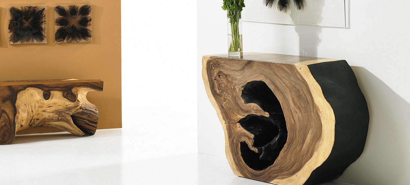 CPI Living Room Burned Edge Console Table TH844121 - Mountain Comfort ...