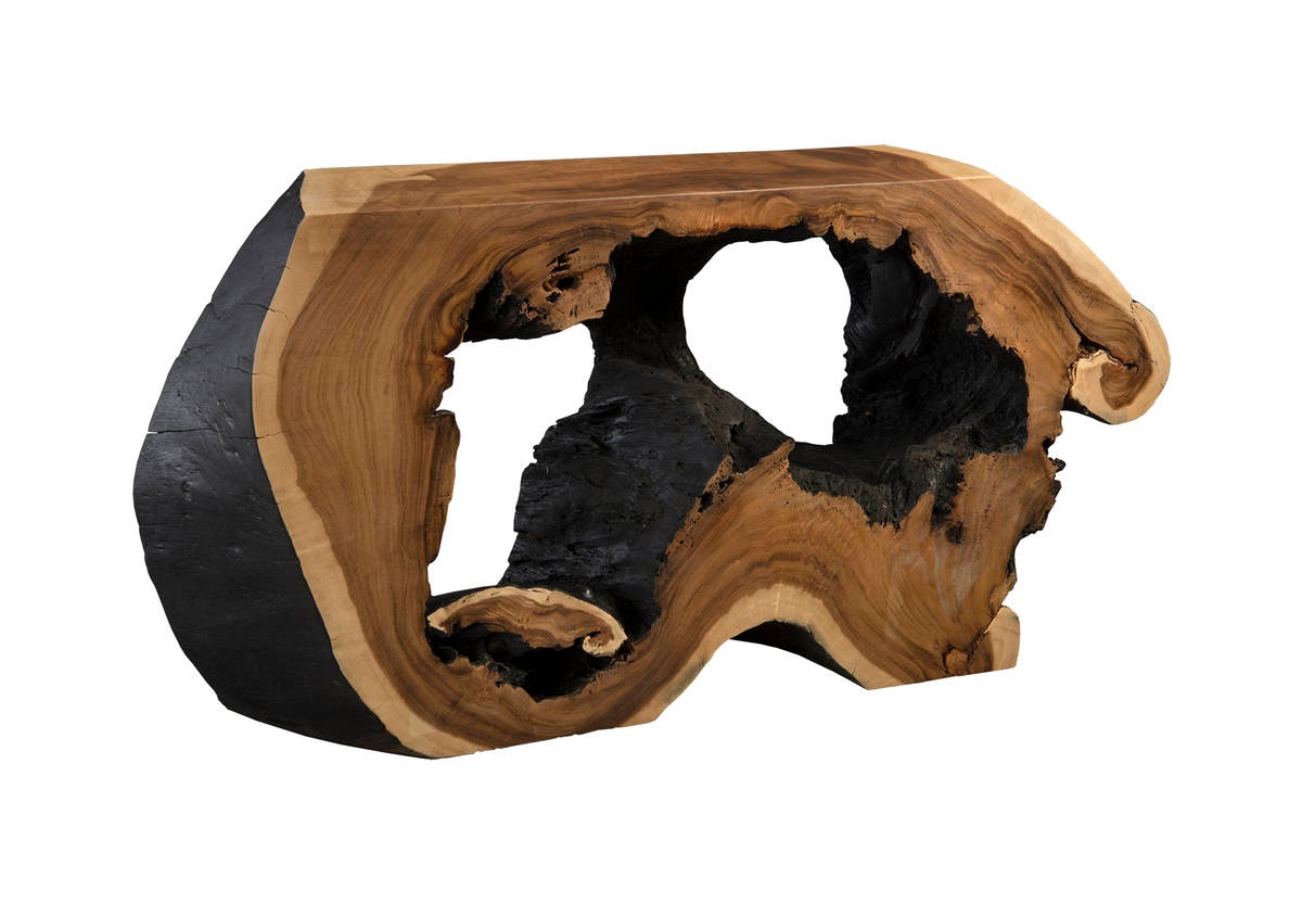 CPI Living Room Burned Edge Console Table TH844121 - Mountain Comfort ...