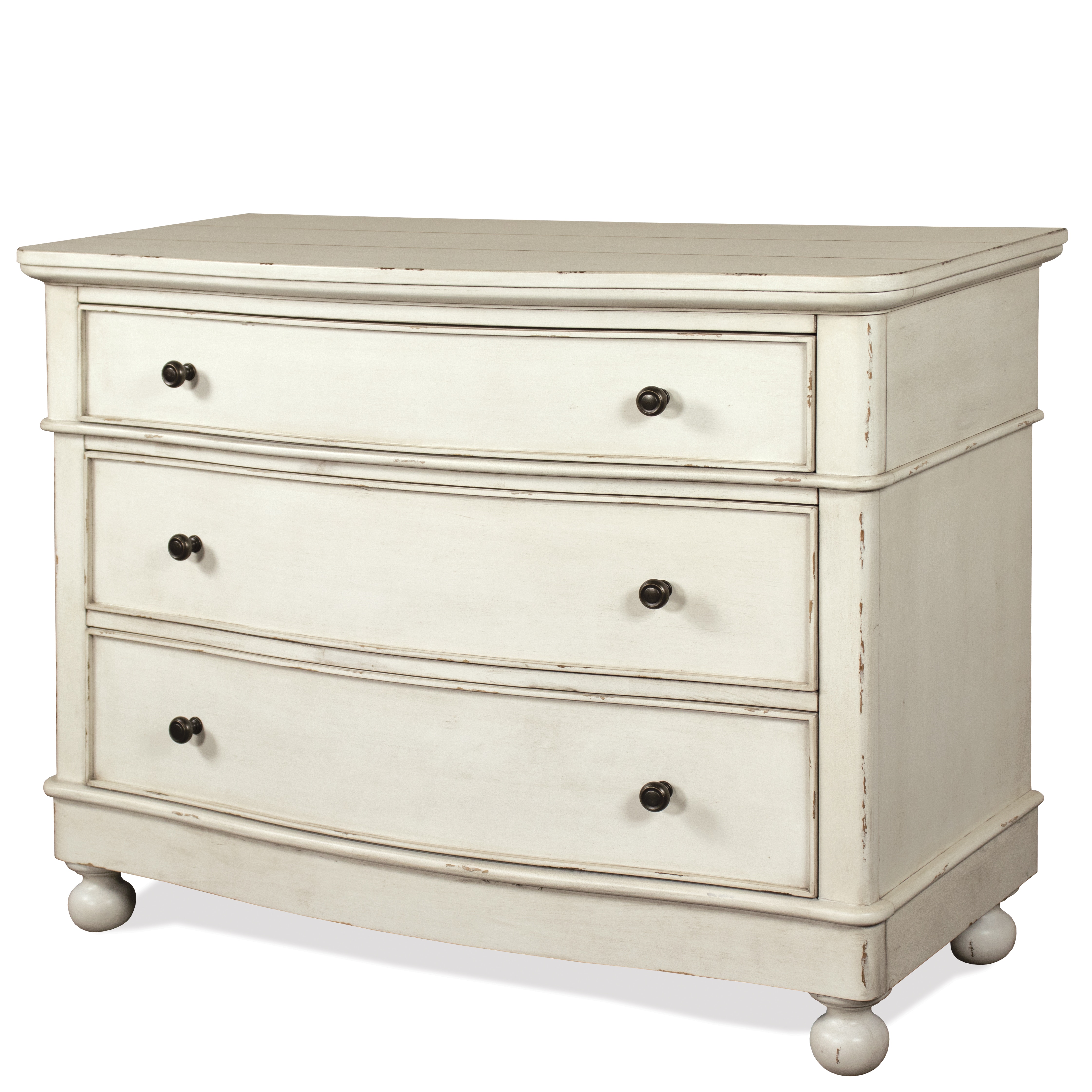 Riverside Bachelors chest in chipped white 52964 - B.F. Myers Furniture ...