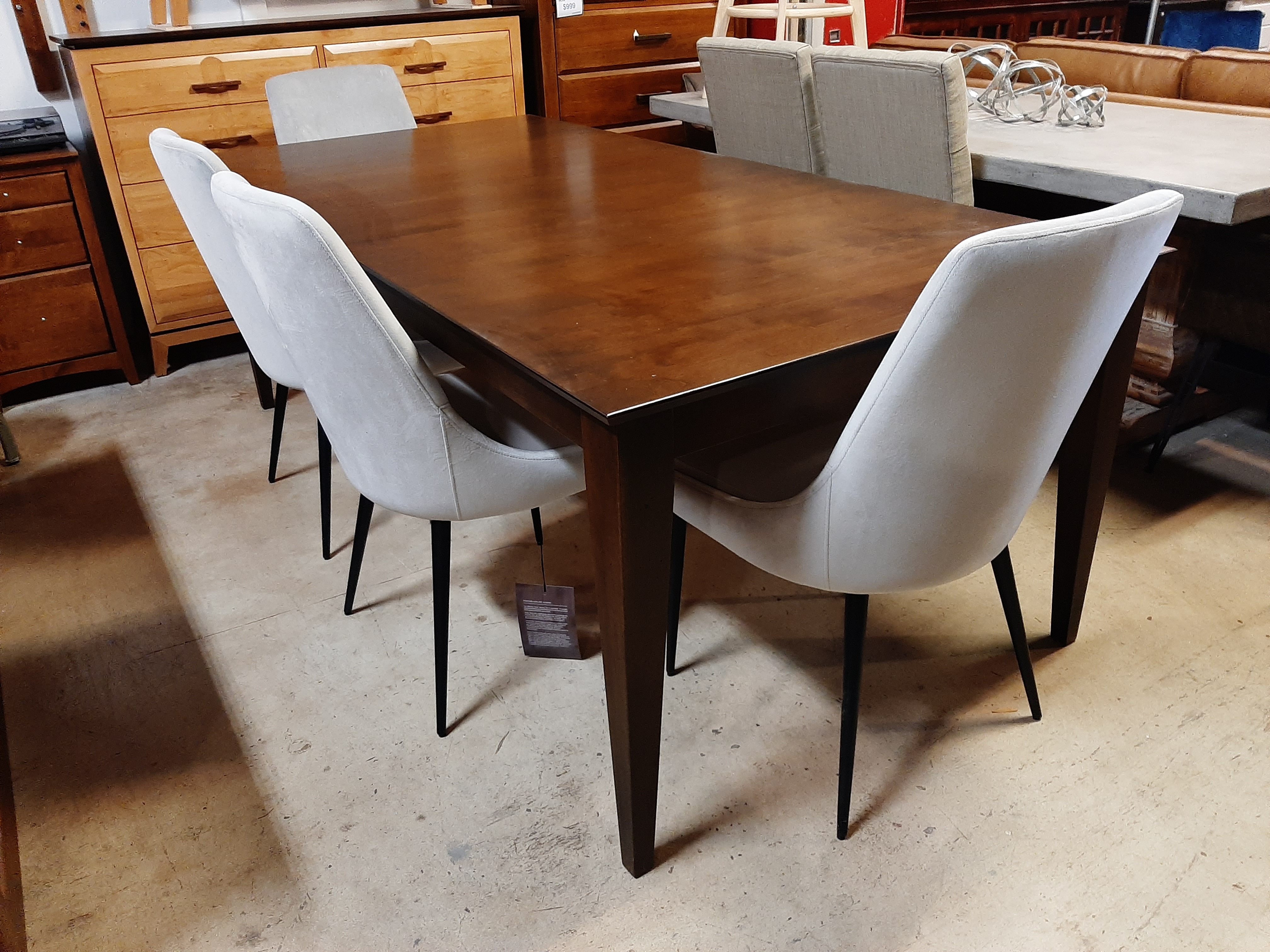 Solid wood Dining set by Canadel