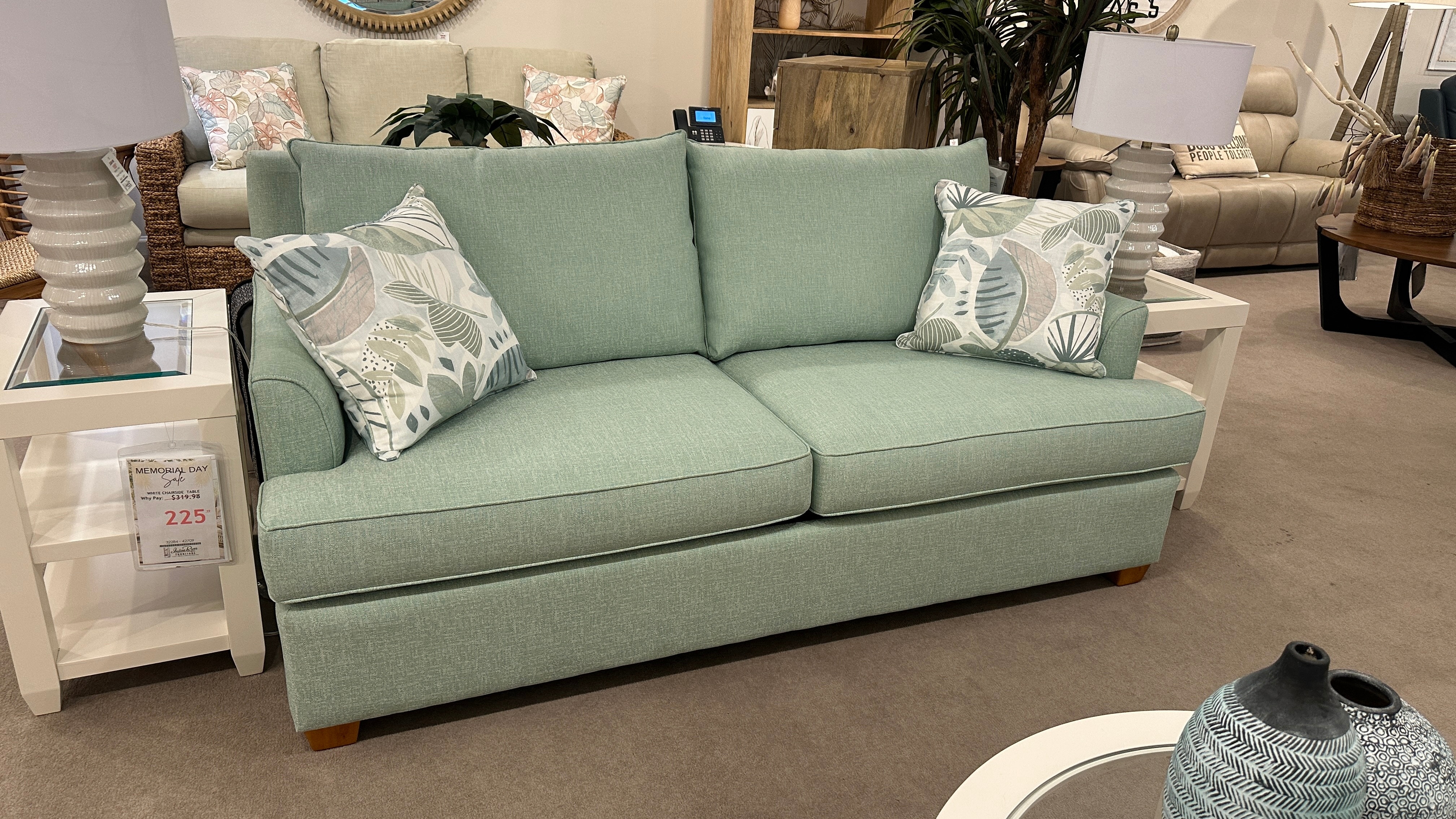 Capris queen size sleeper sofa 19442 - Indian River Furniture - Rockledge FL