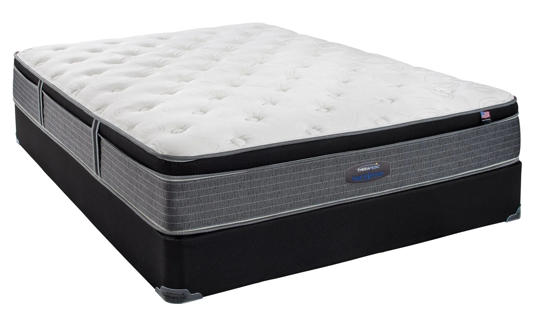 Therapedic Mattresses The Austin Plush BackSense mattress by Therapedic ...