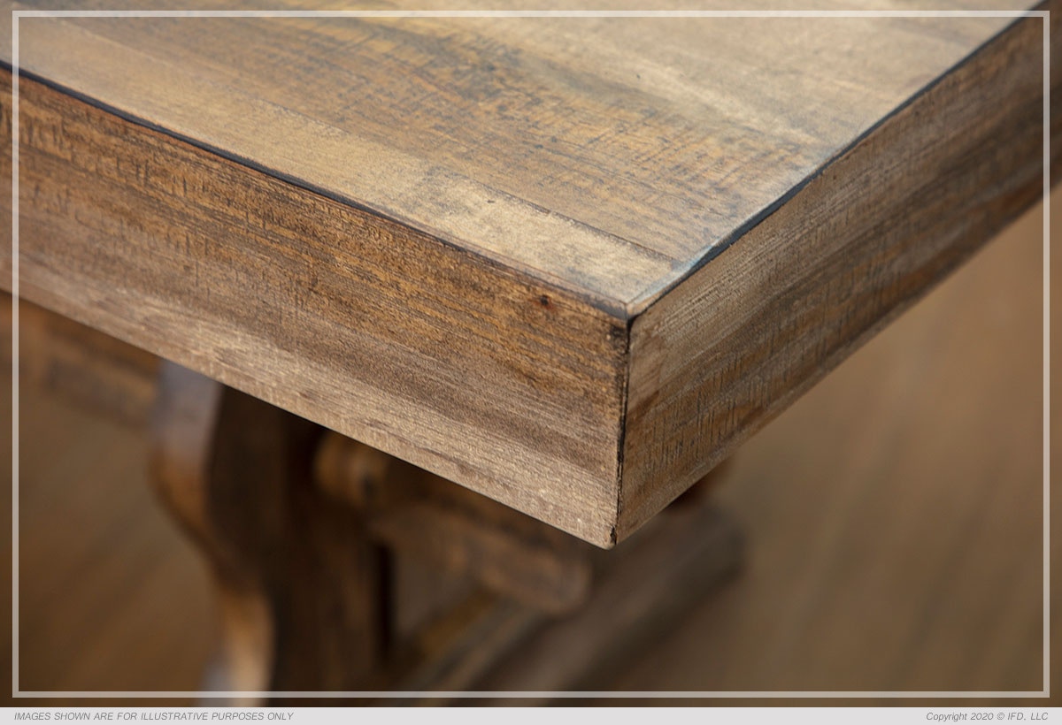 International Furniture Direct Marquez RECT Mango Table is available in ...