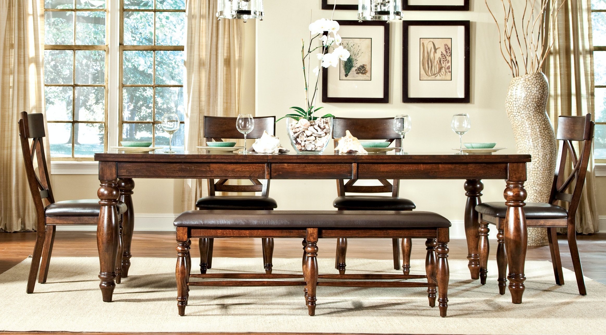 Intercon Kingston RECT Dining Table is available in the Sacramento, CA ...