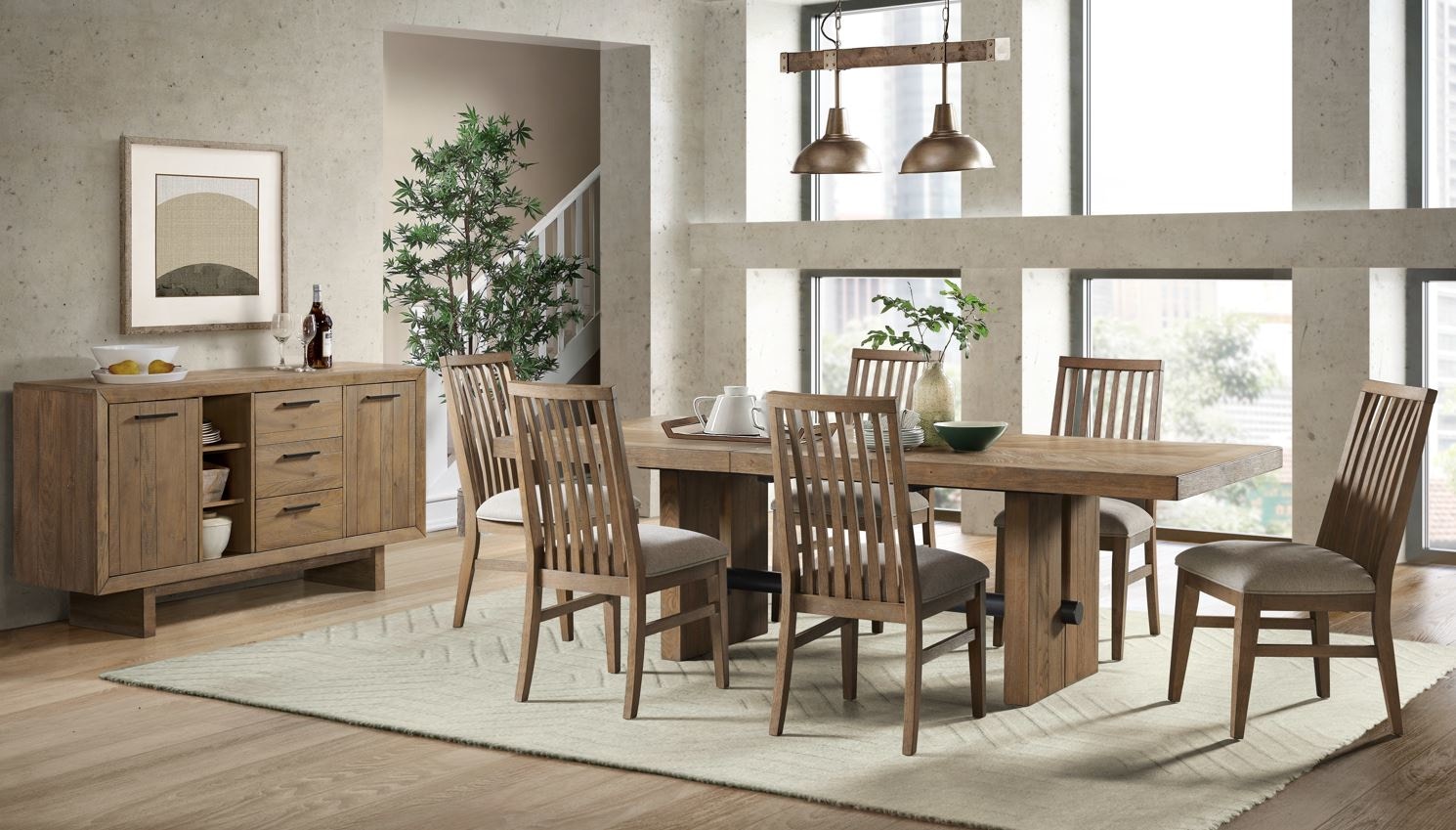 Intercon Landmark RECT with leaf Dining Table is available in the ...