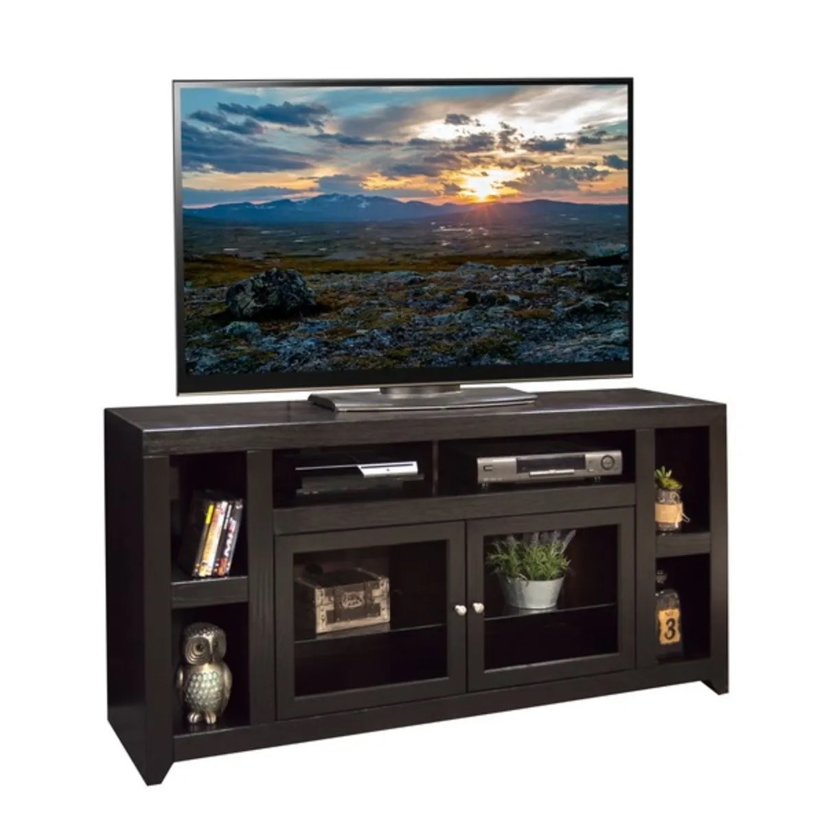 Legends Furniture Skyline Oak 65-inch TV Console is available in the ...