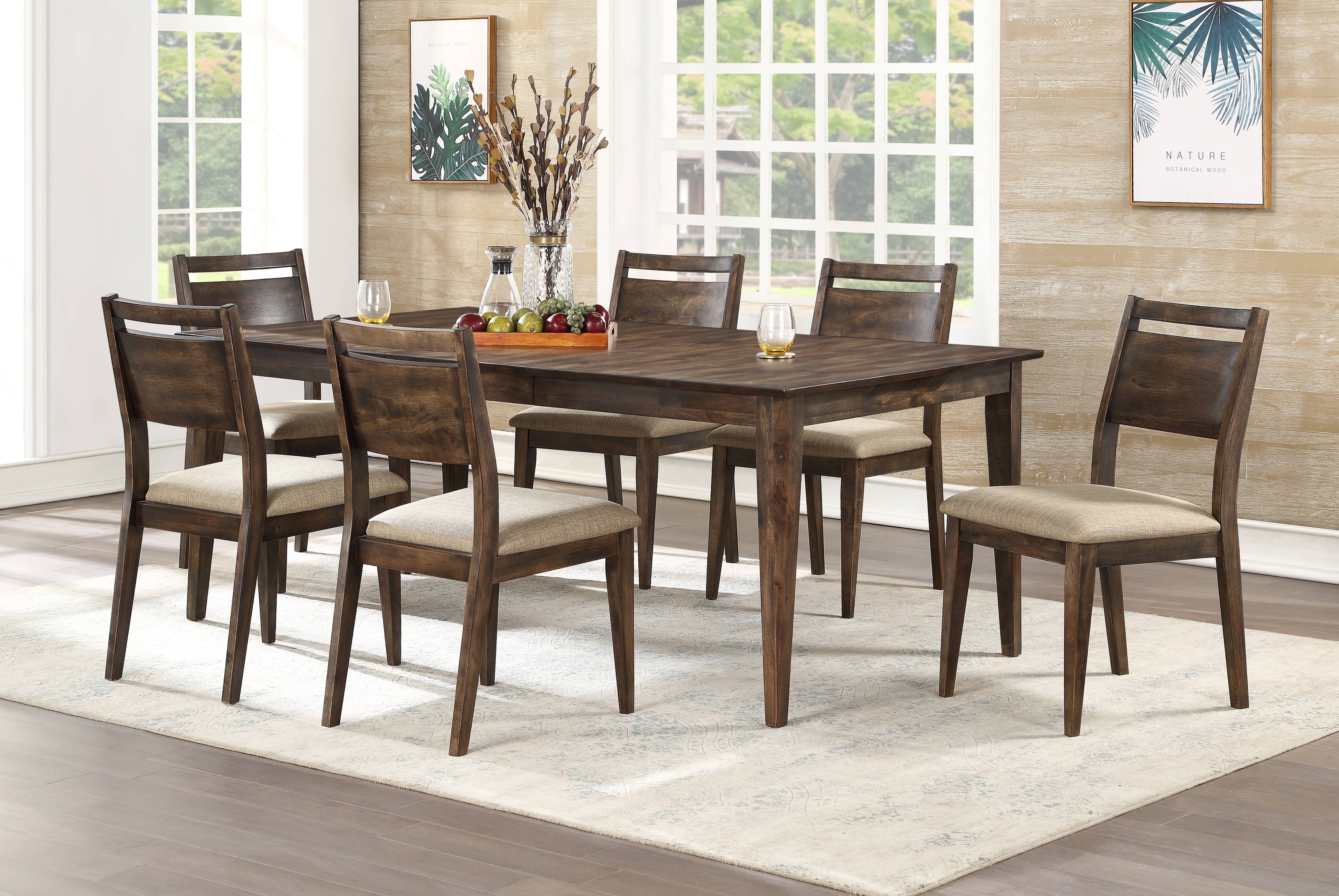 Winners Only Casual Dining Zoey RECT Dining Table w/ Butterfly Leaf ...